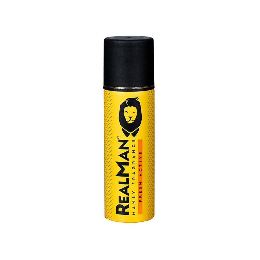 Real Man Deodorant Body Spray Fresh Active - 150ml (India) | MARKETPLACE