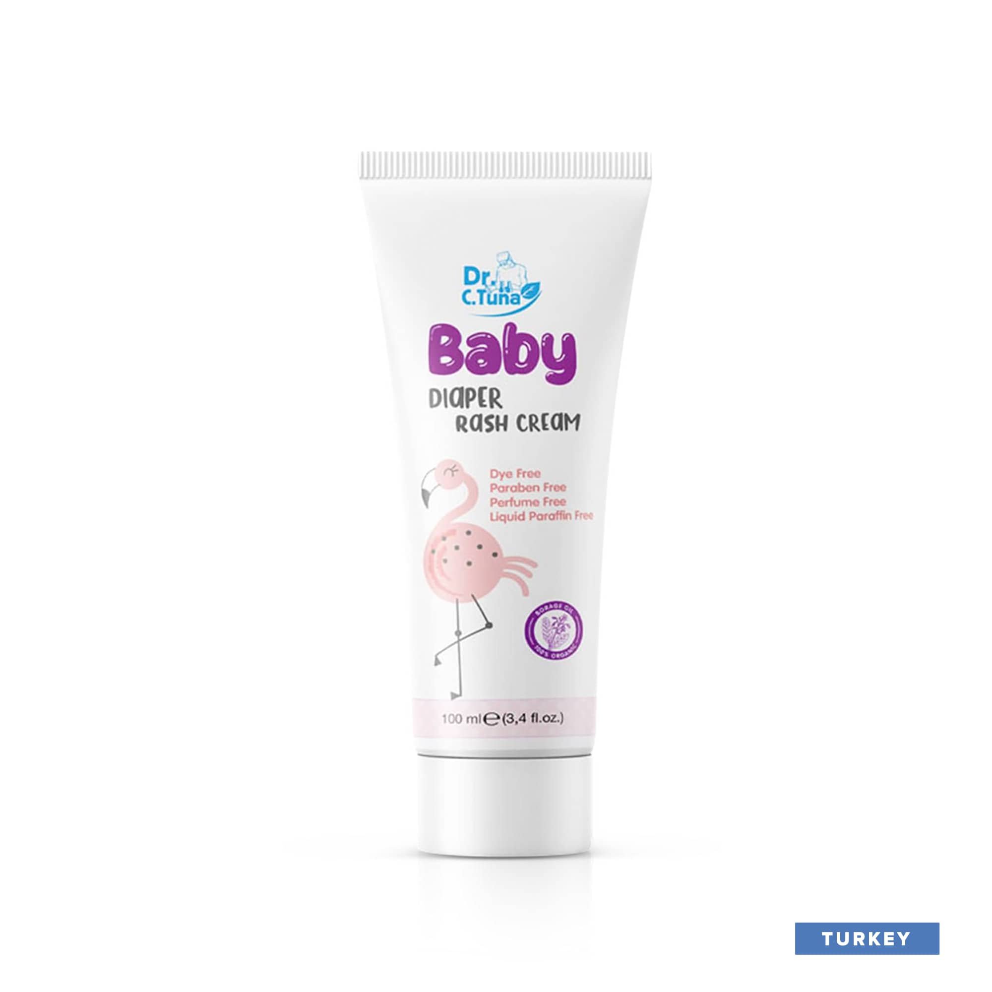 Dr. C.Tuna Baby Diaper Rash Cream - 100ml (Turkey) | MARKETPLACE