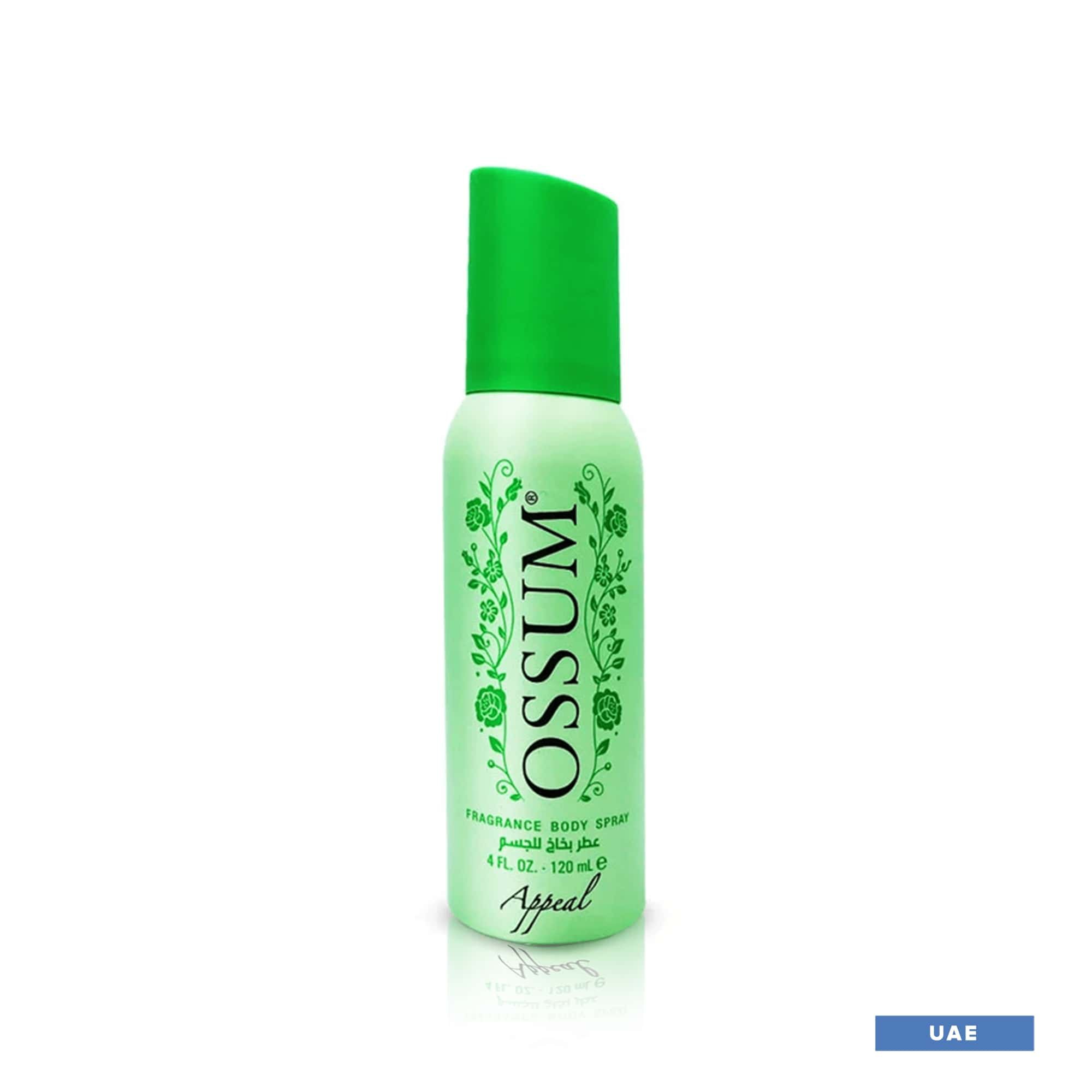 Ossum Appeal Body Spray - 120ml (UAE) | MARKETPLACE