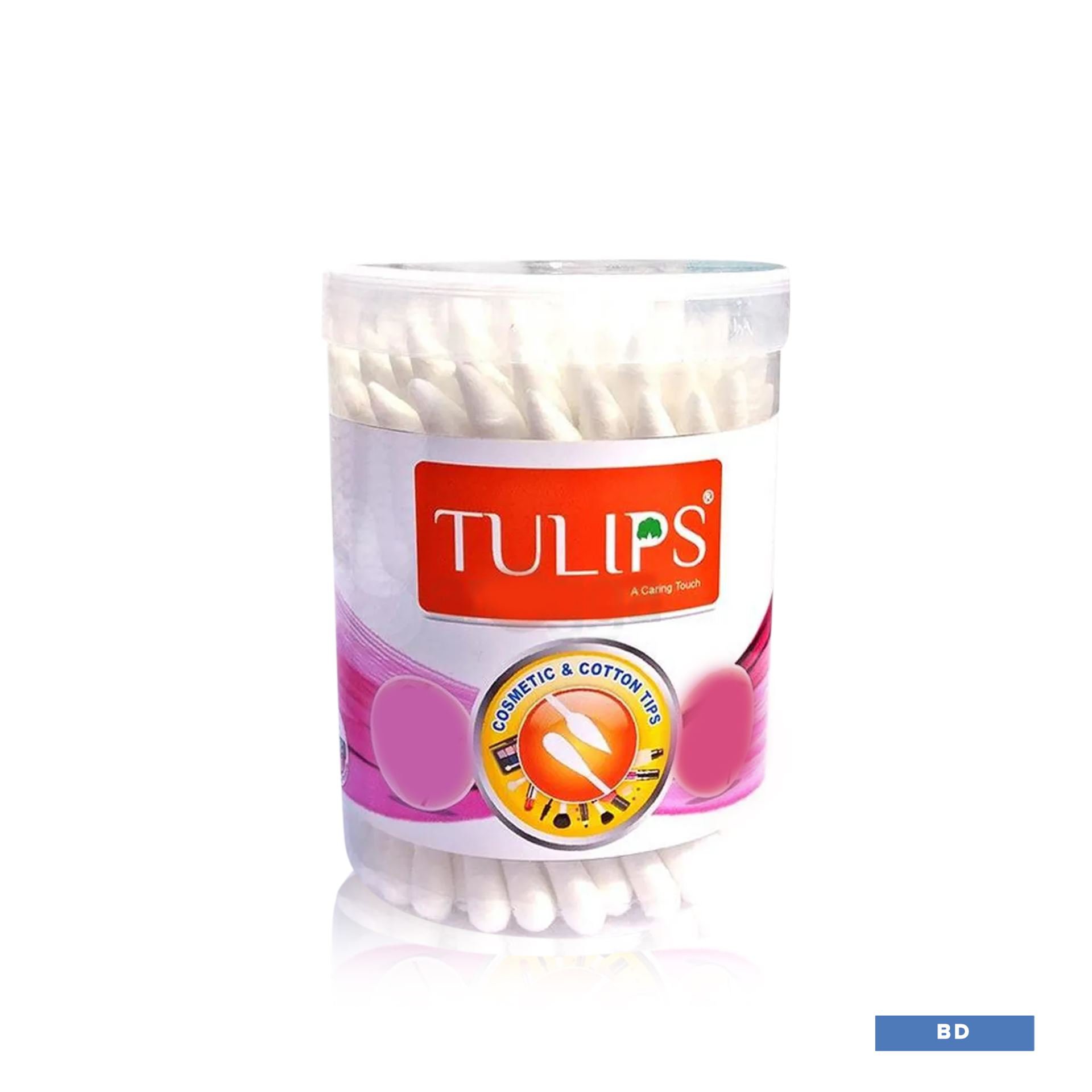 Tulips Cosmetic & Cotton Tips 170pcs - 1 Box | MARKETPLACE