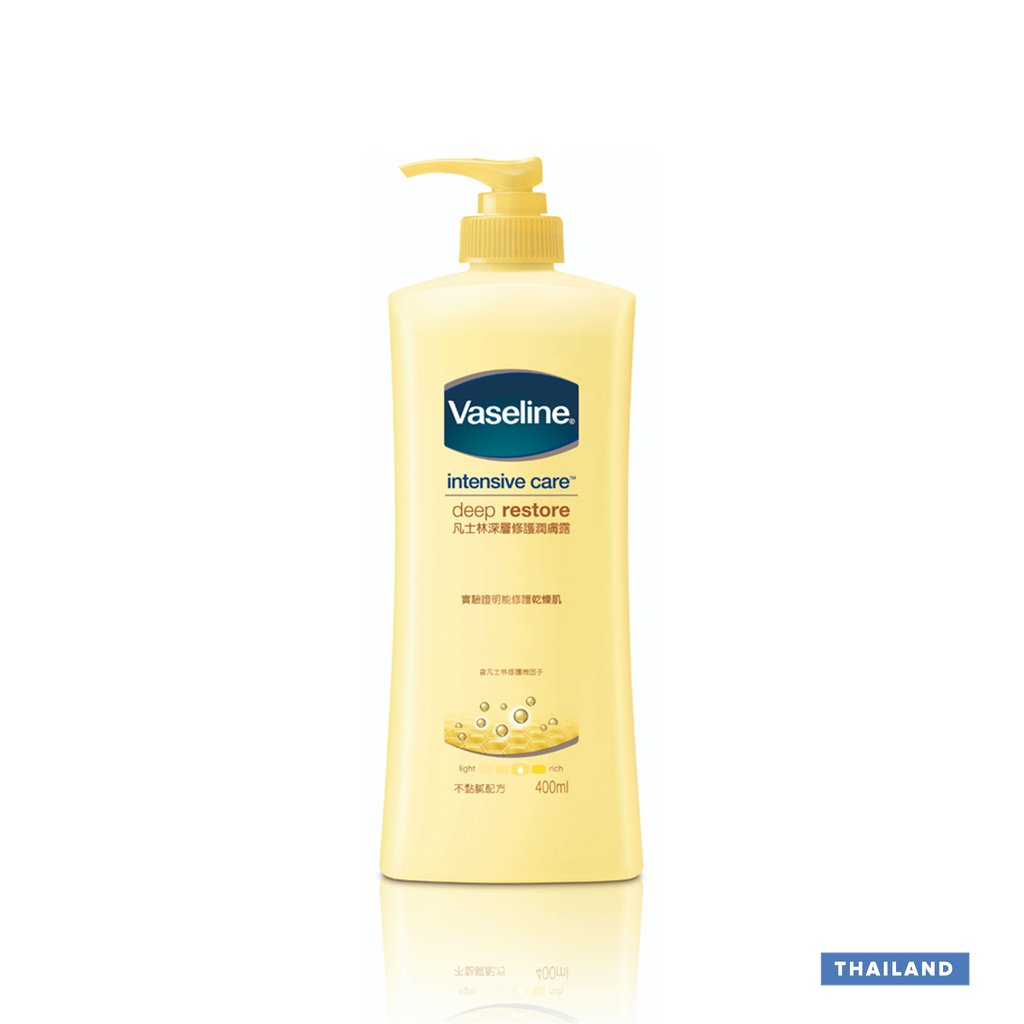 Vaseline Intensive Care Deep Restore Skin Lotion - 400ml (Thailand) | MARKETPLACE